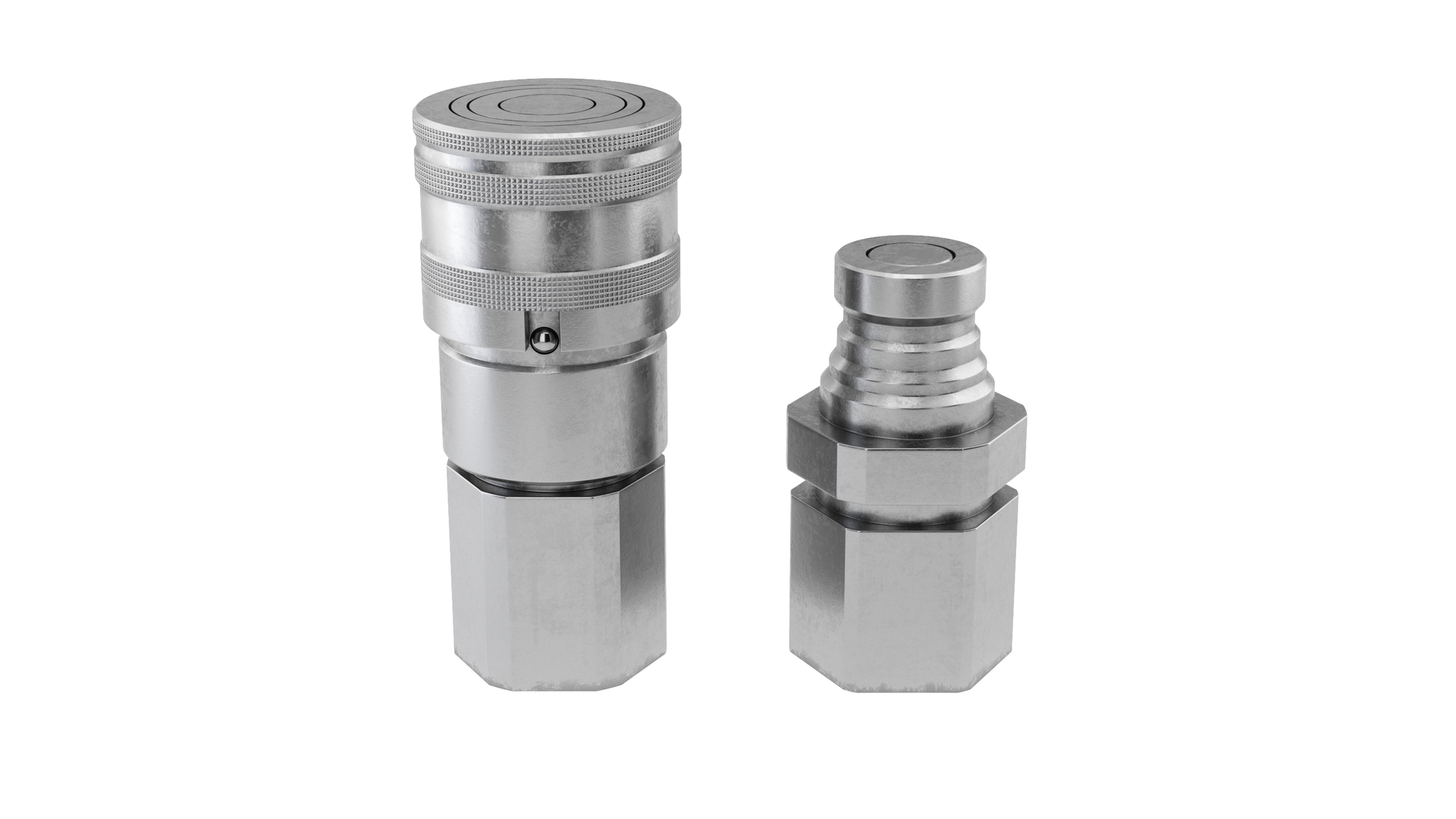 Hydraulic Quick Connect Coupler 3D Model - TurboSquid 2033399