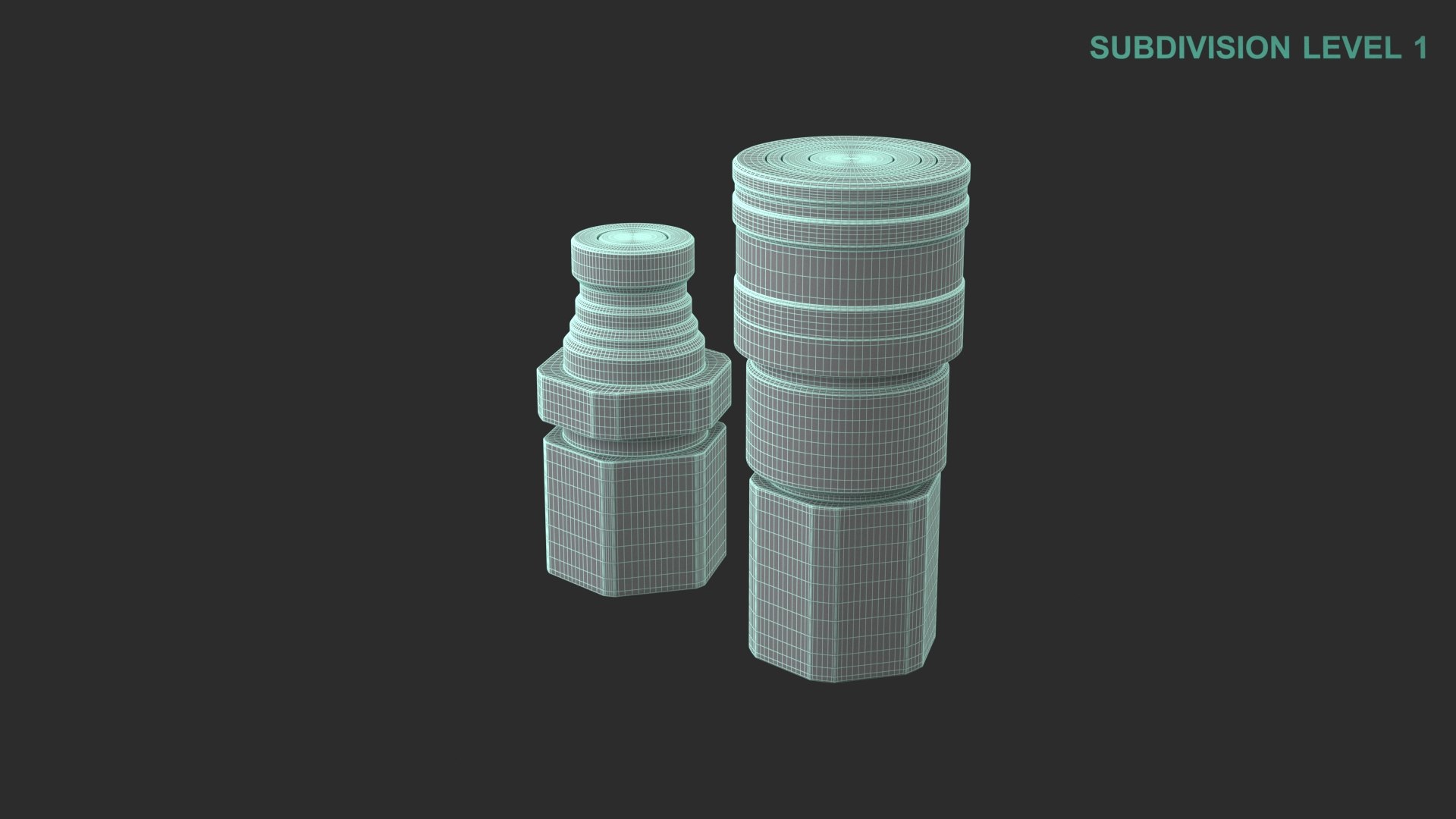 Hydraulic Quick Connect Coupler 3D Model - TurboSquid 2033399