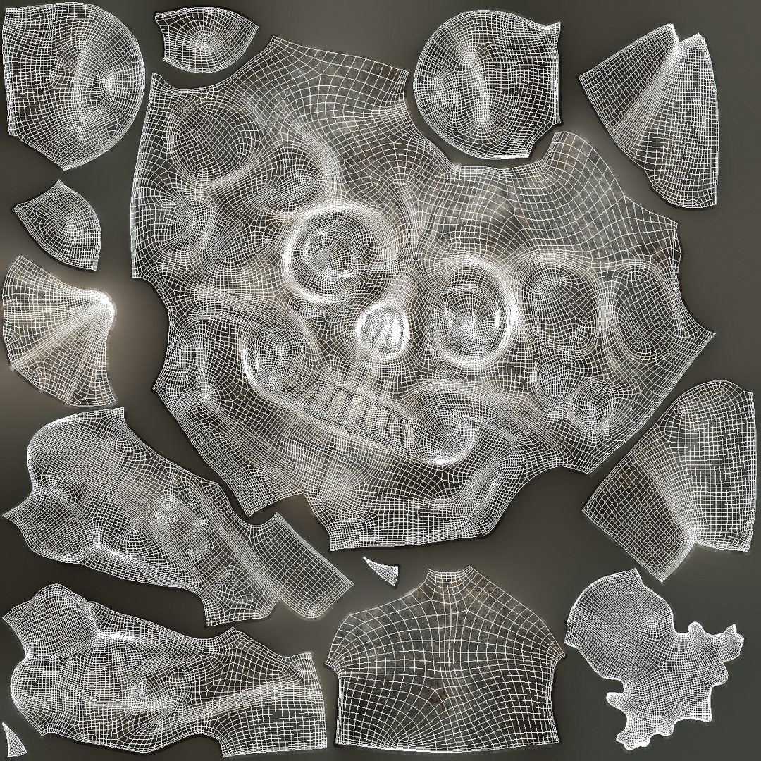 Skull 49 Textured 3D - TurboSquid 2308412
