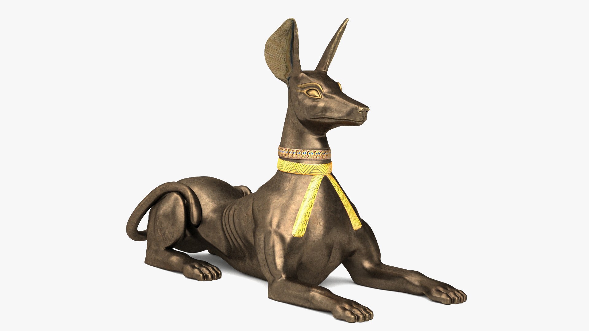 3D Anubis Statue Model - TurboSquid 1759055