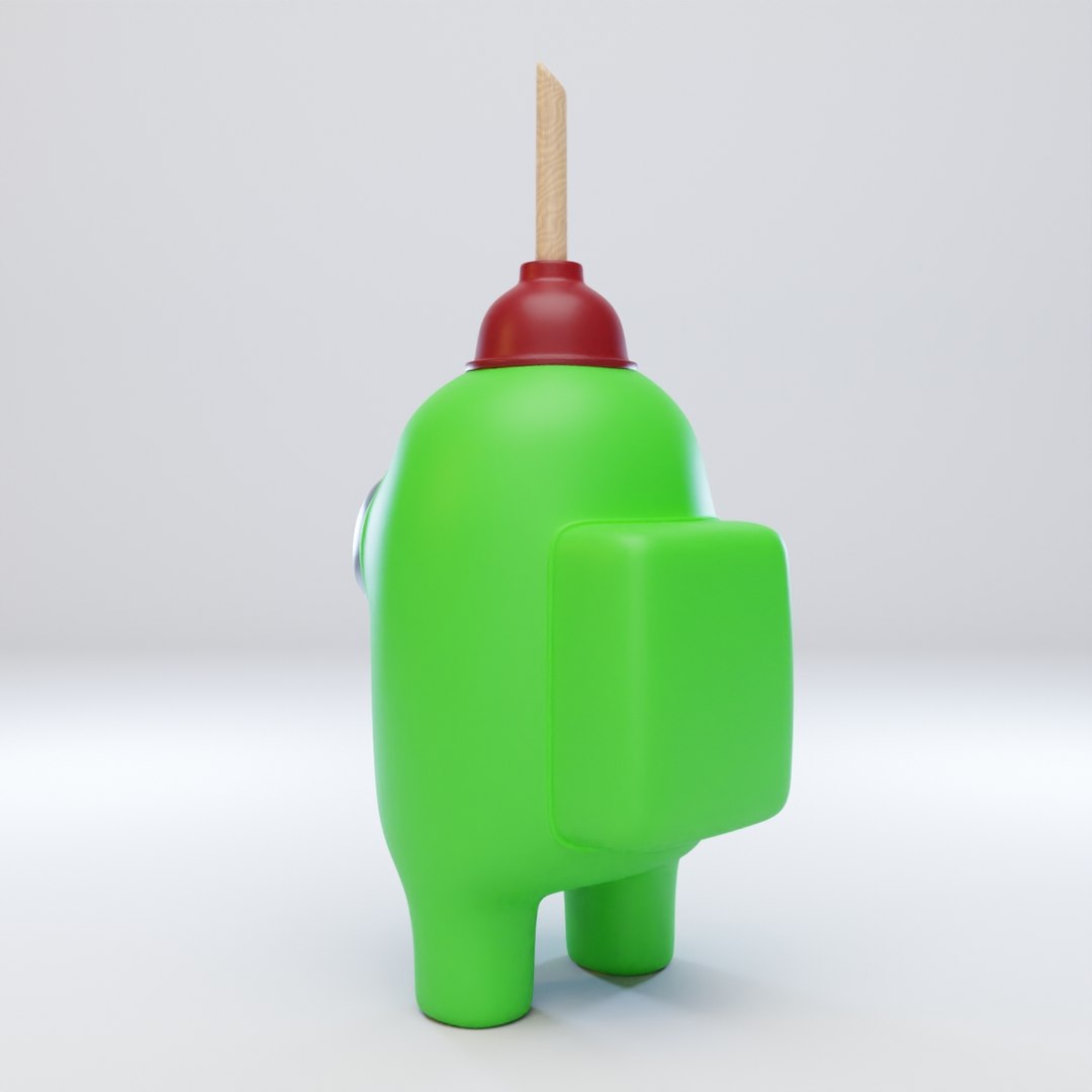 Character Plunger 3D Model - TurboSquid 1650066