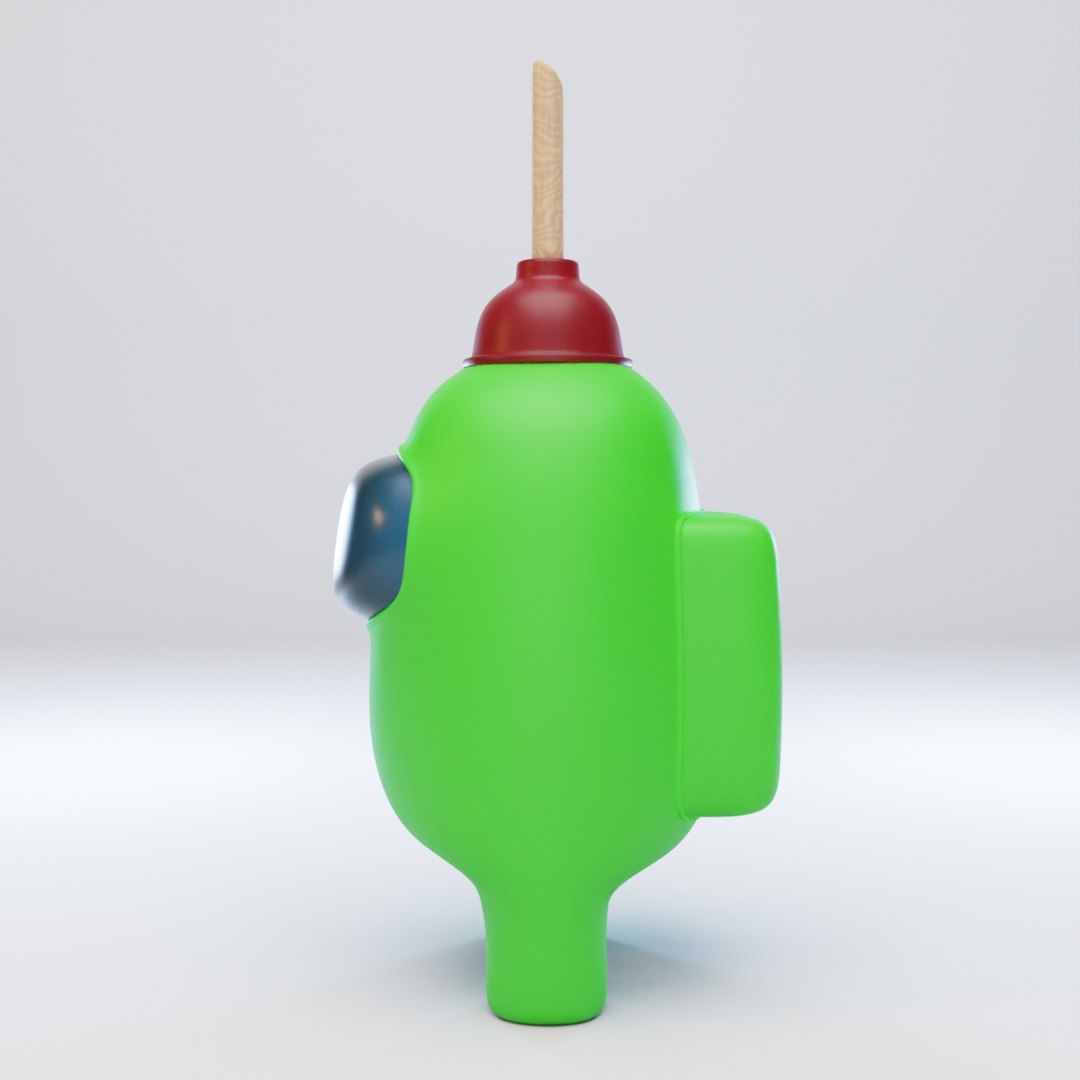 Character Plunger 3D Model - TurboSquid 1650066