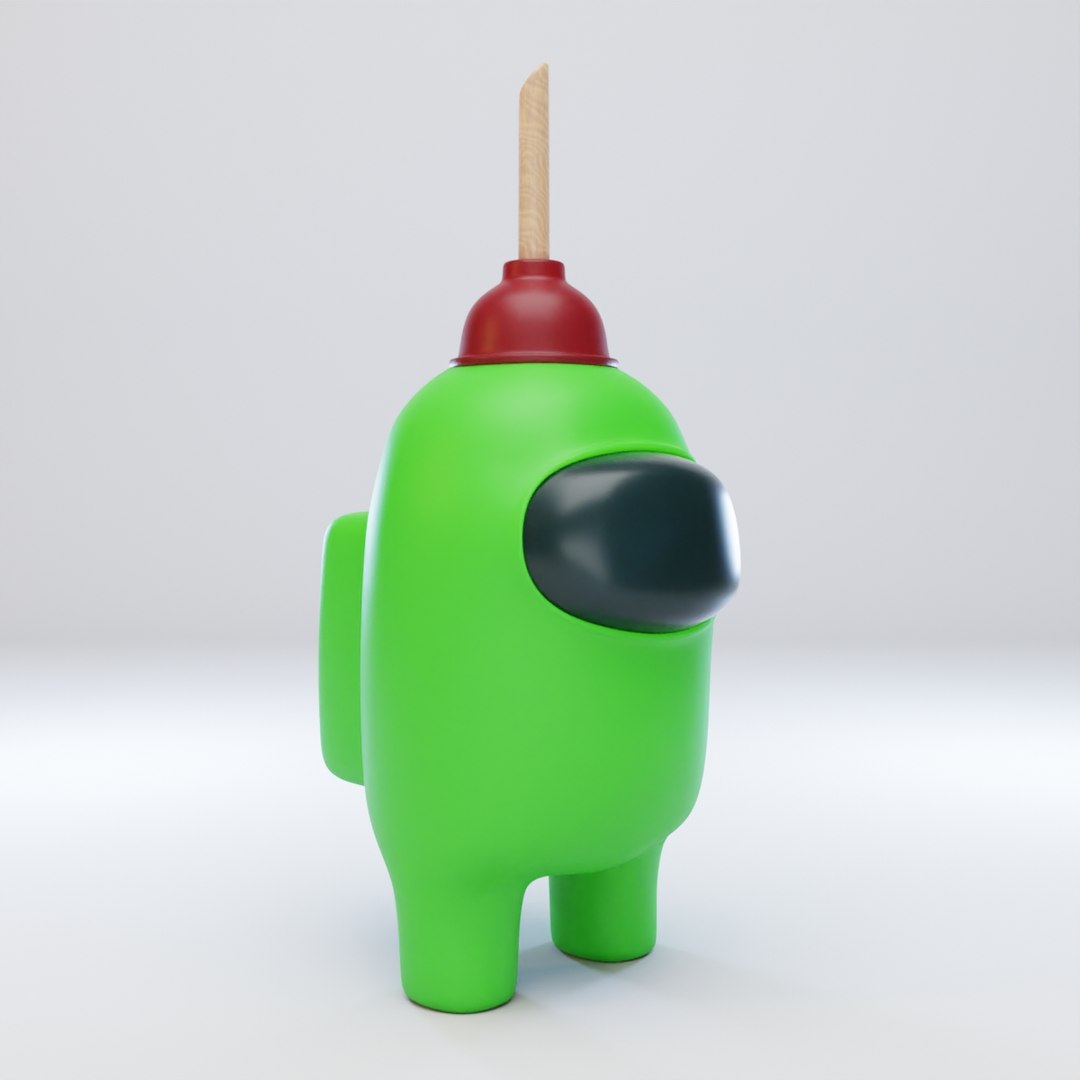 Character Plunger 3D Model - TurboSquid 1650066