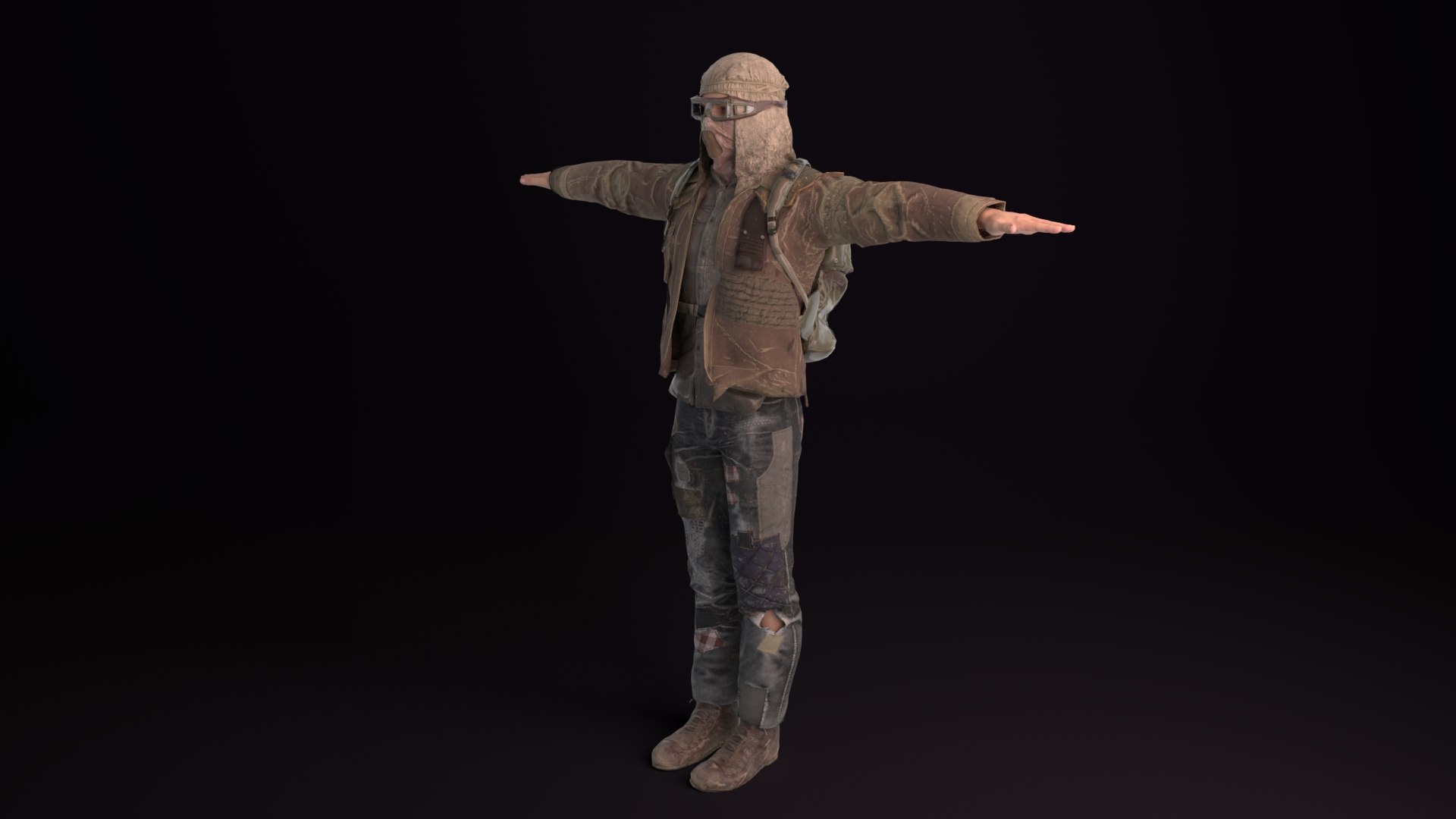 3D Apocalypse Male - TurboSquid 2249881