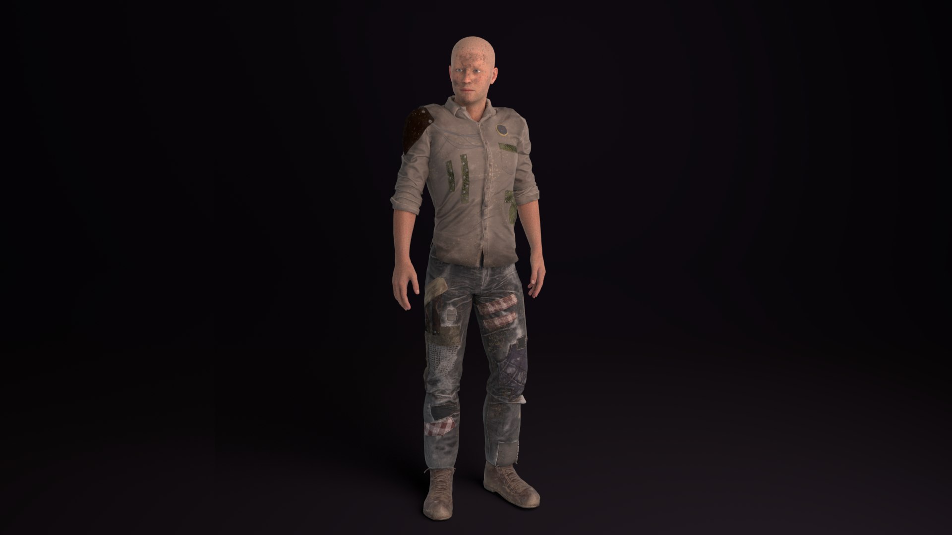 3D Apocalypse Male4 - TurboSquid 2249881