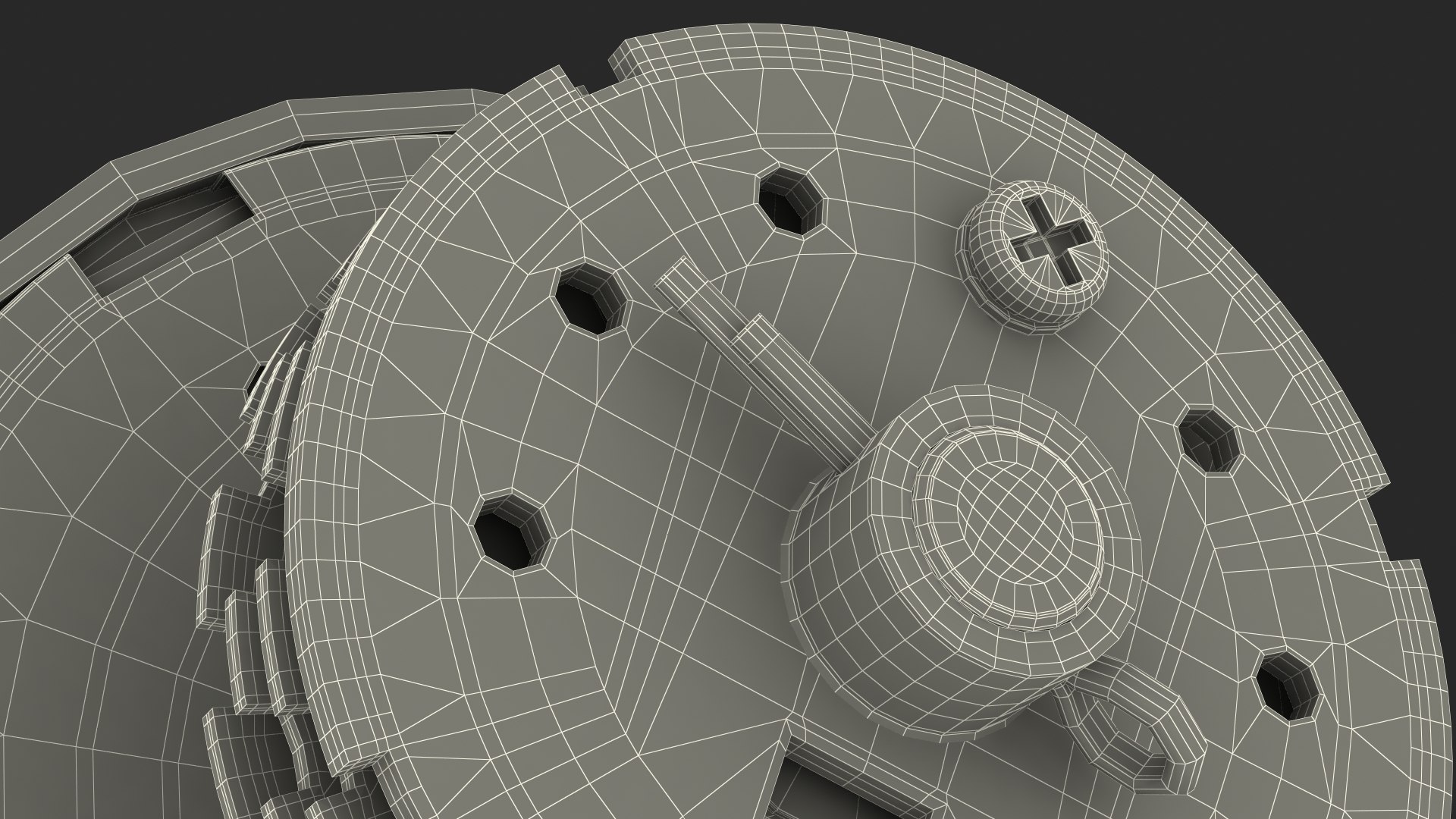 Mechanical Combination Safe Lock 3D - TurboSquid 1815155