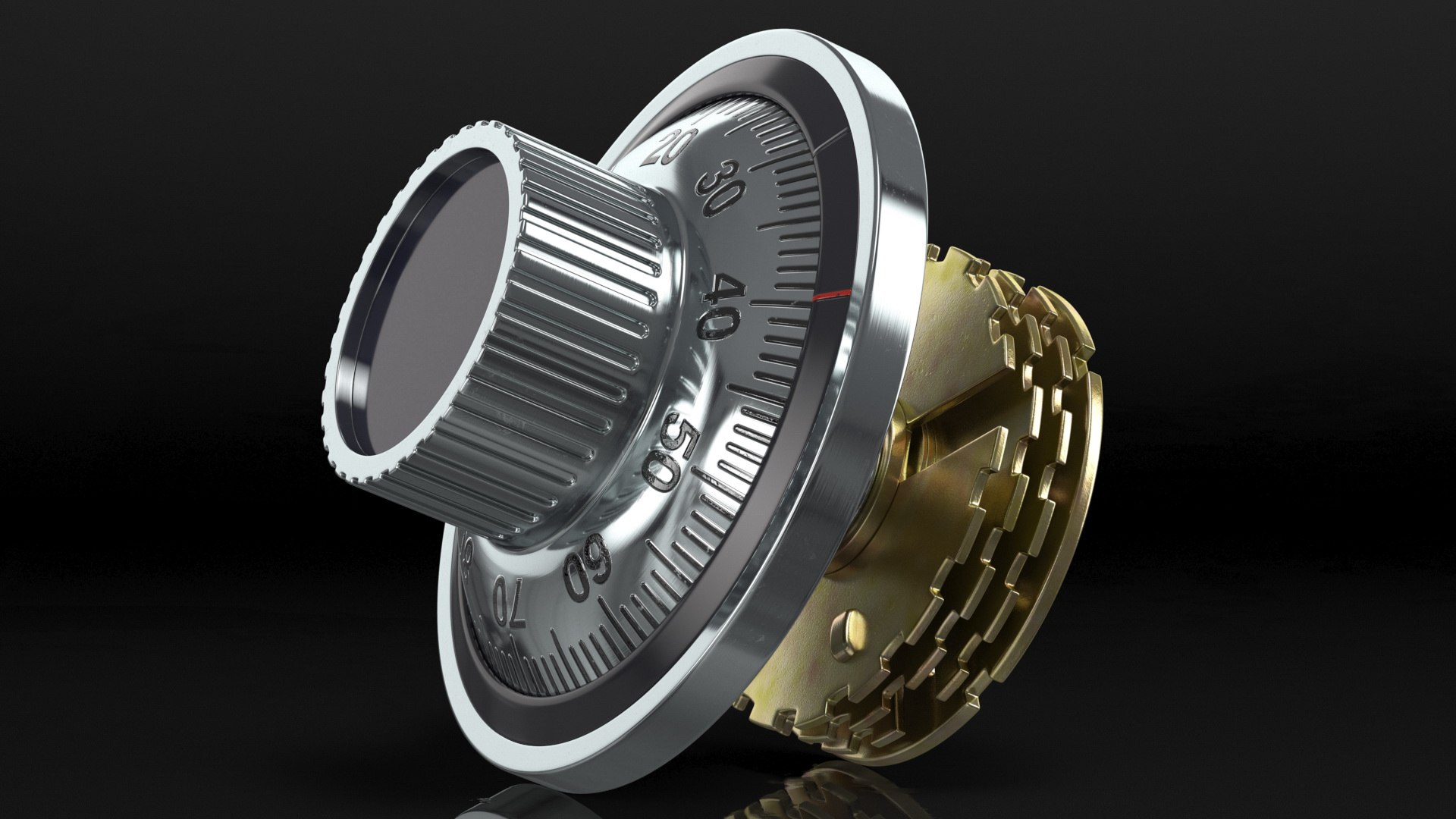 Mechanical Combination Safe Lock 3D - TurboSquid 1815155