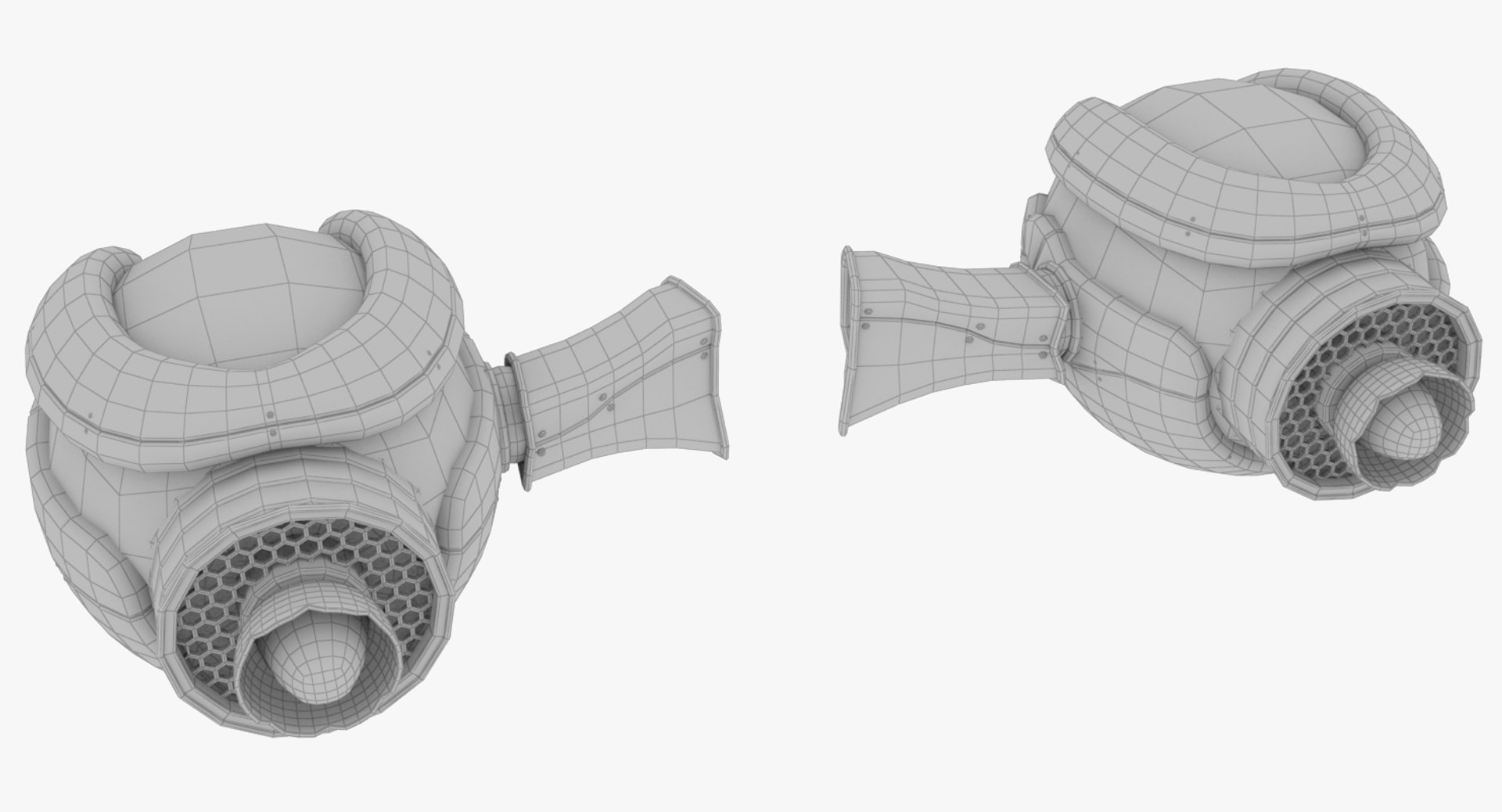 Science Fiction Space Engines 3D Model - TurboSquid 1173450