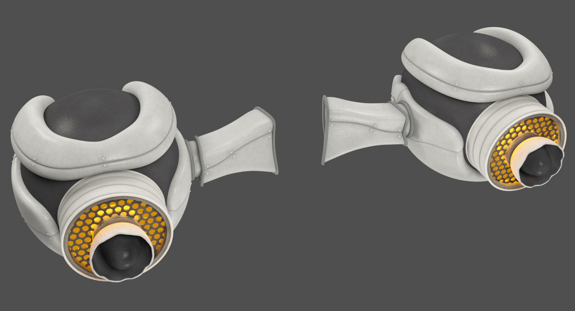 Science Fiction Space Engines 3D Model - TurboSquid 1173450