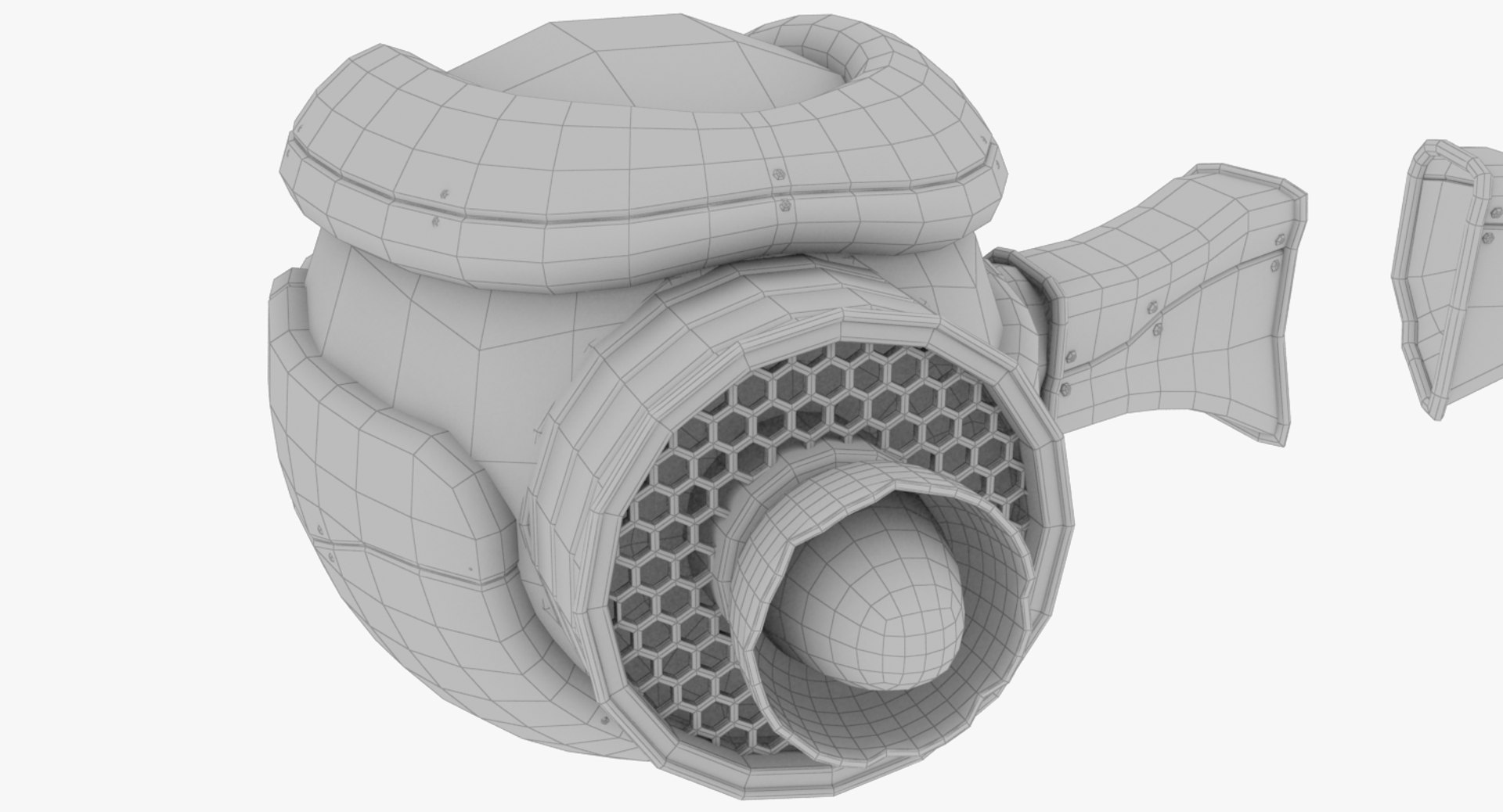 Science Fiction Space Engines 3D Model - TurboSquid 1173450