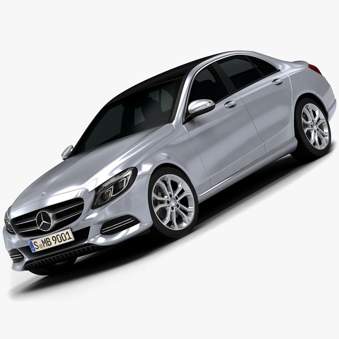 3d 2015 Mercedes-benz C-class Avantgarde