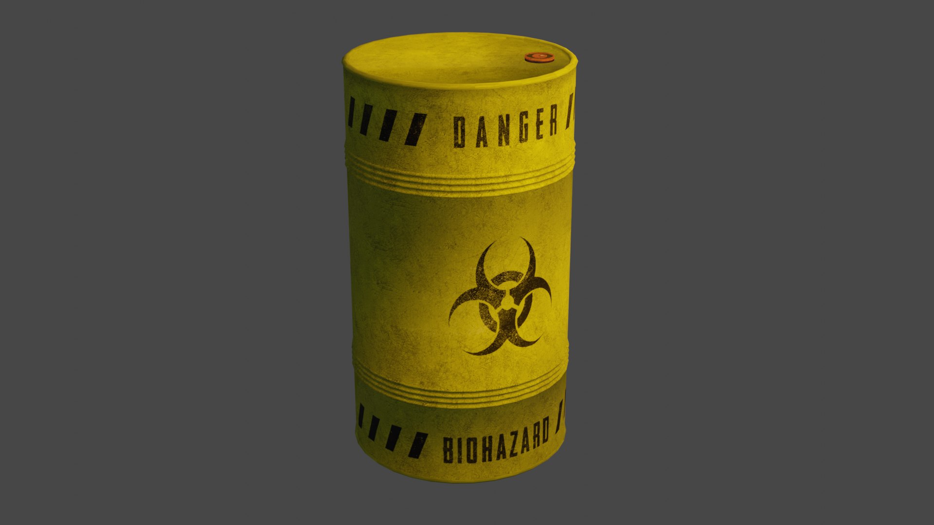 Biohazard barrel 3D model - TurboSquid 1660750