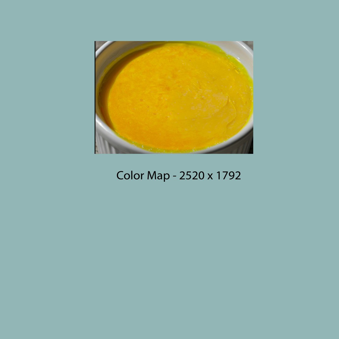 Toddy palm cheese cake 3D model - TurboSquid 1791661