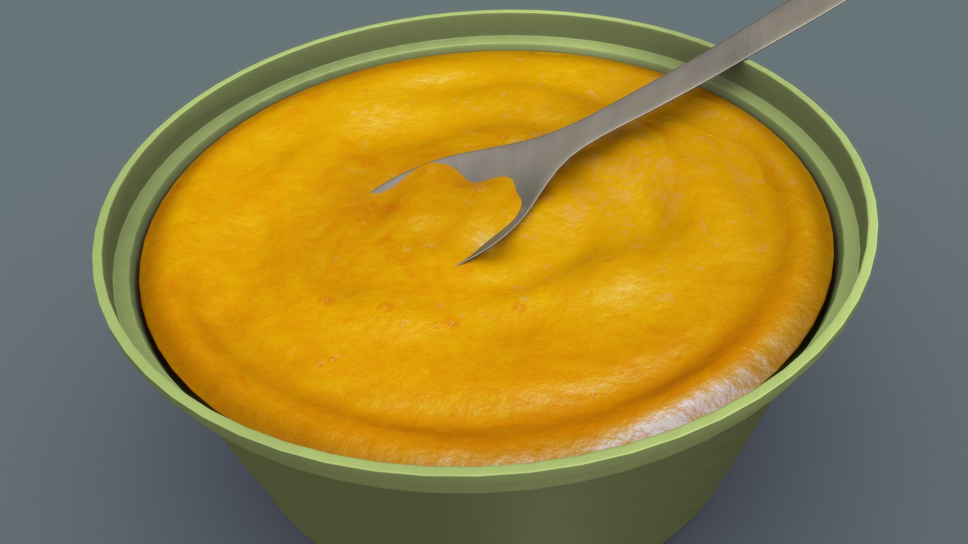 Toddy palm cheese cake 3D model - TurboSquid 1791661