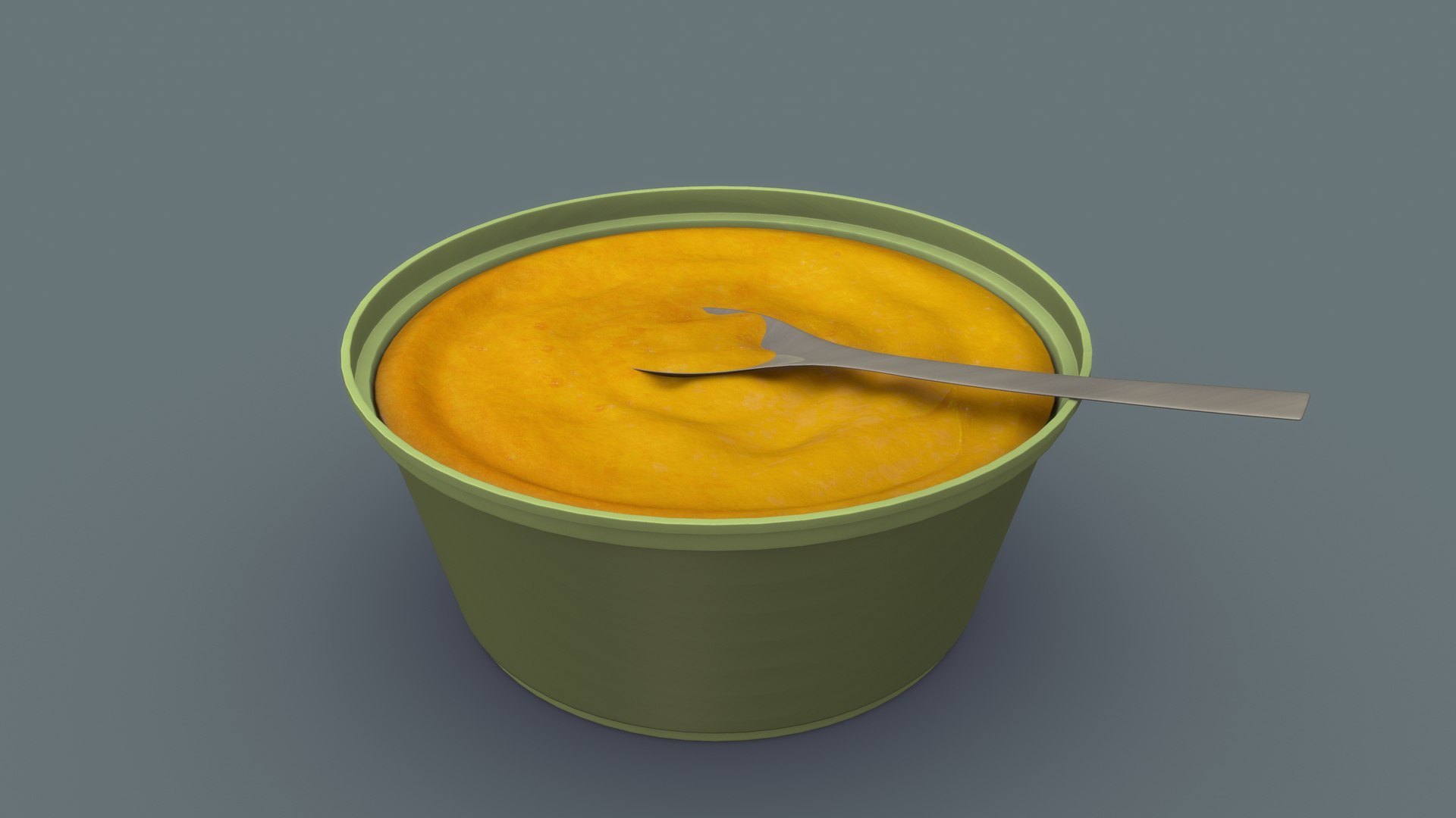 Toddy palm cheese cake 3D model - TurboSquid 1791661