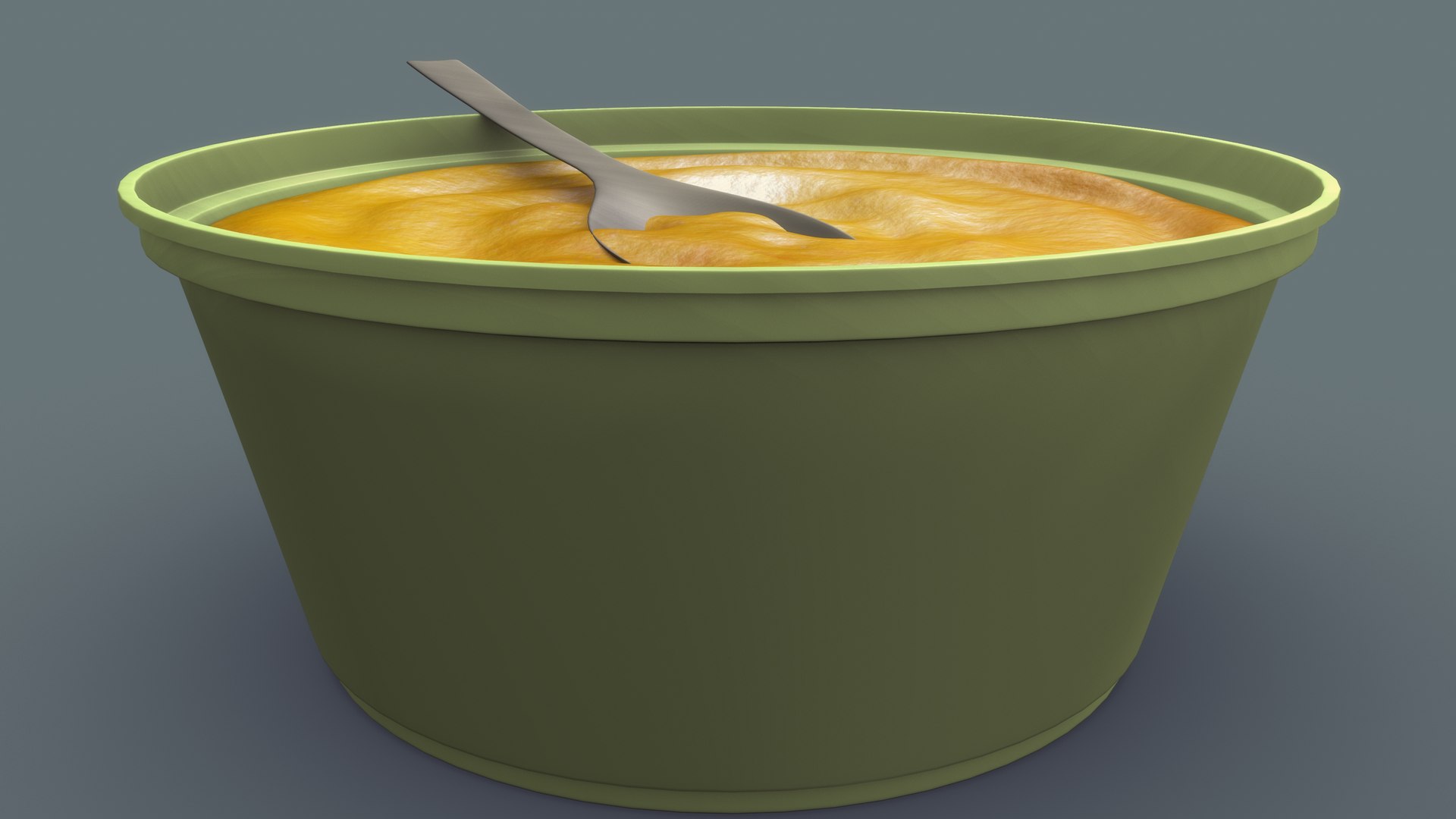 Toddy palm cheese cake 3D model - TurboSquid 1791661