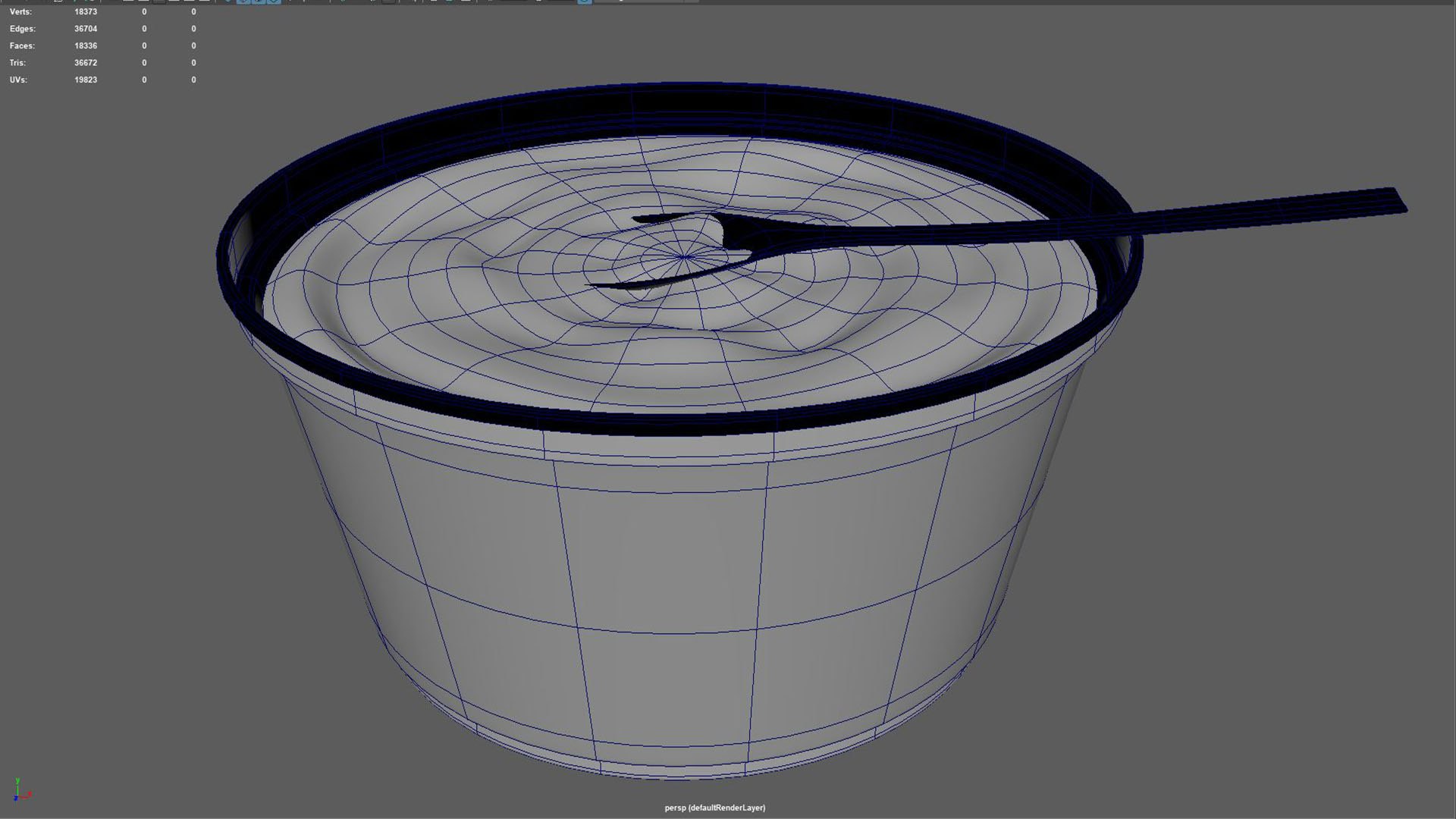 Toddy palm cheese cake 3D model - TurboSquid 1791661