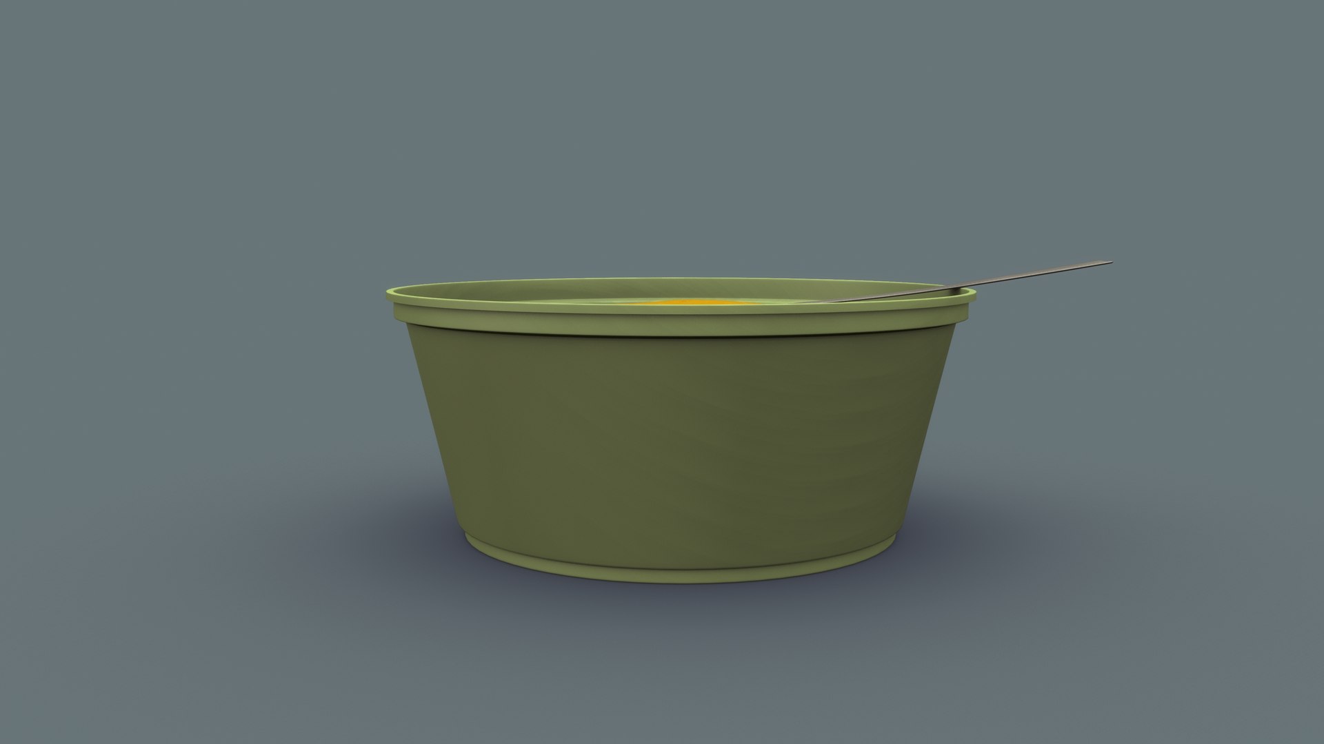 Toddy palm cheese cake 3D model - TurboSquid 1791661