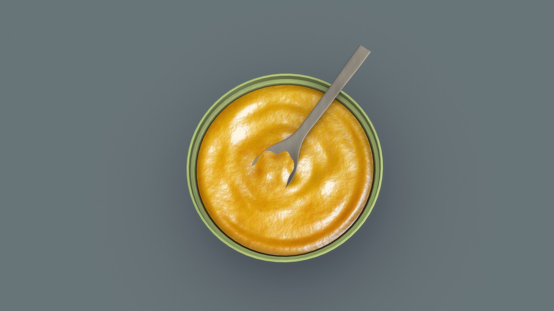 Toddy palm cheese cake 3D model - TurboSquid 1791661