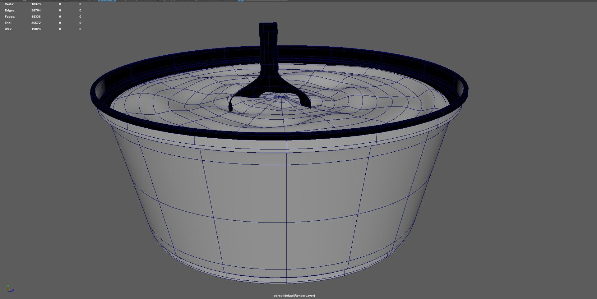 Toddy palm cheese cake 3D model - TurboSquid 1791661