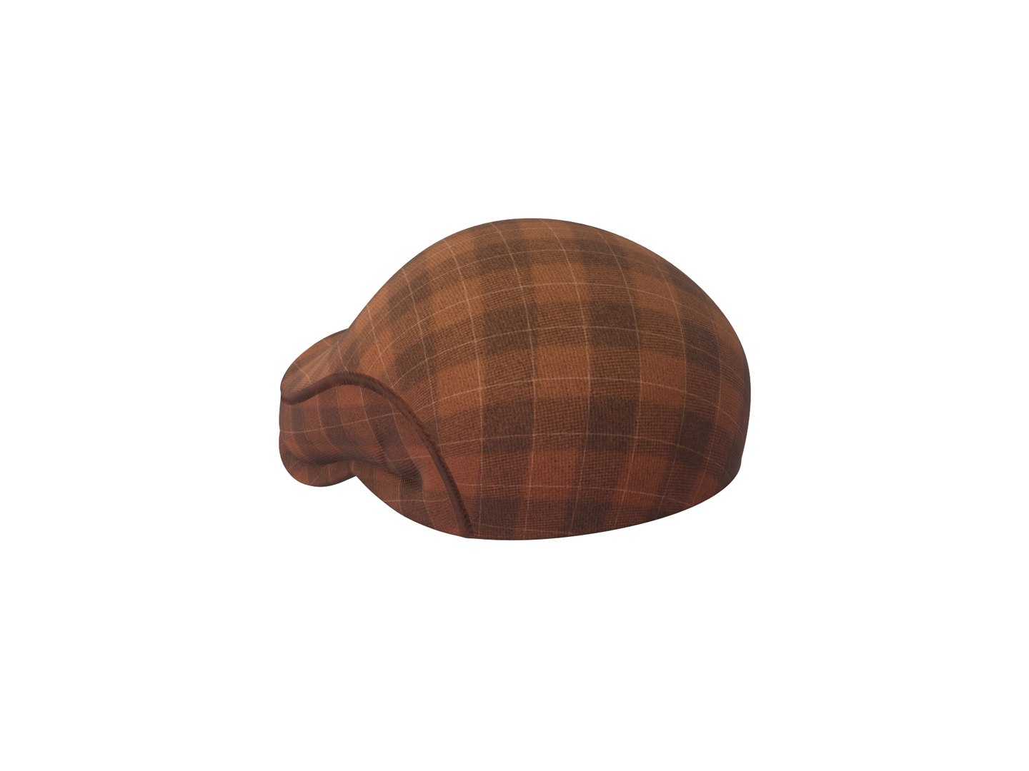 3D Tweed Flat Cap - TurboSquid 1812449
