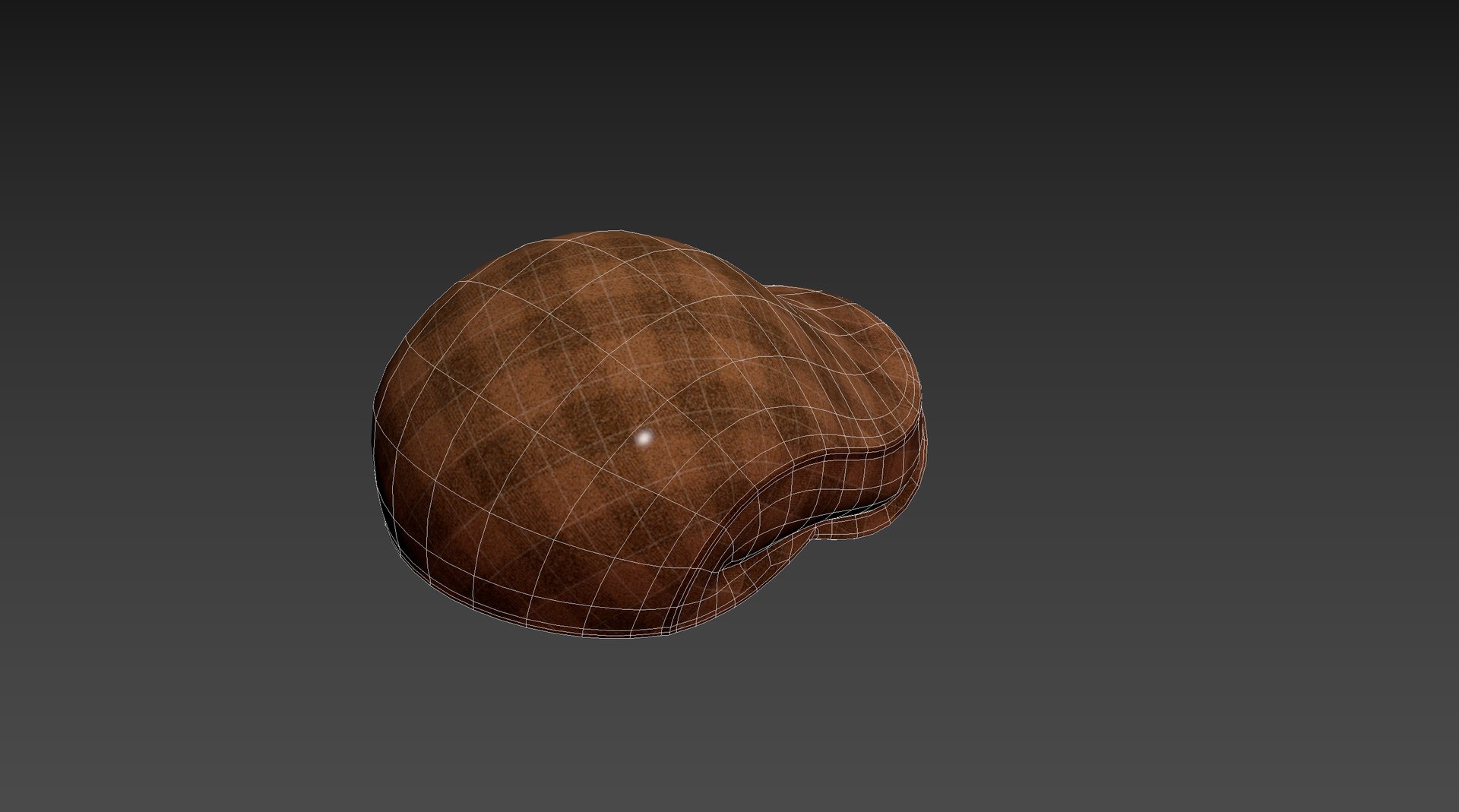 3D Tweed Flat Cap - TurboSquid 1812449