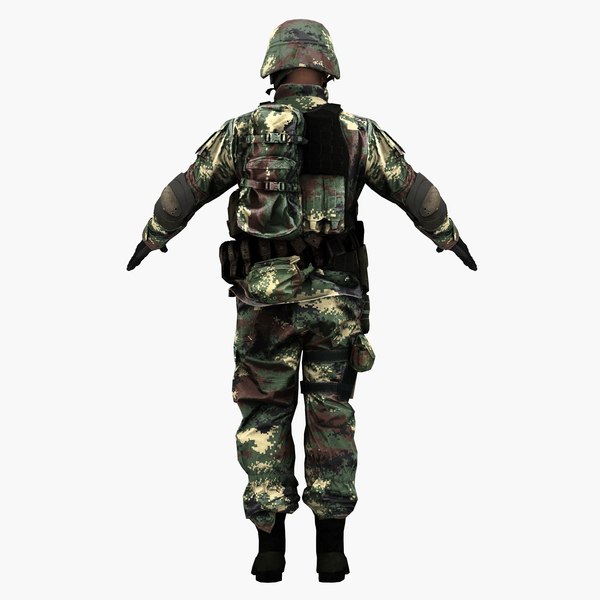 Pla chinese soldier 3D model - TurboSquid 1668792