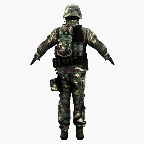 Pla chinese soldier 3D model - TurboSquid 1668792