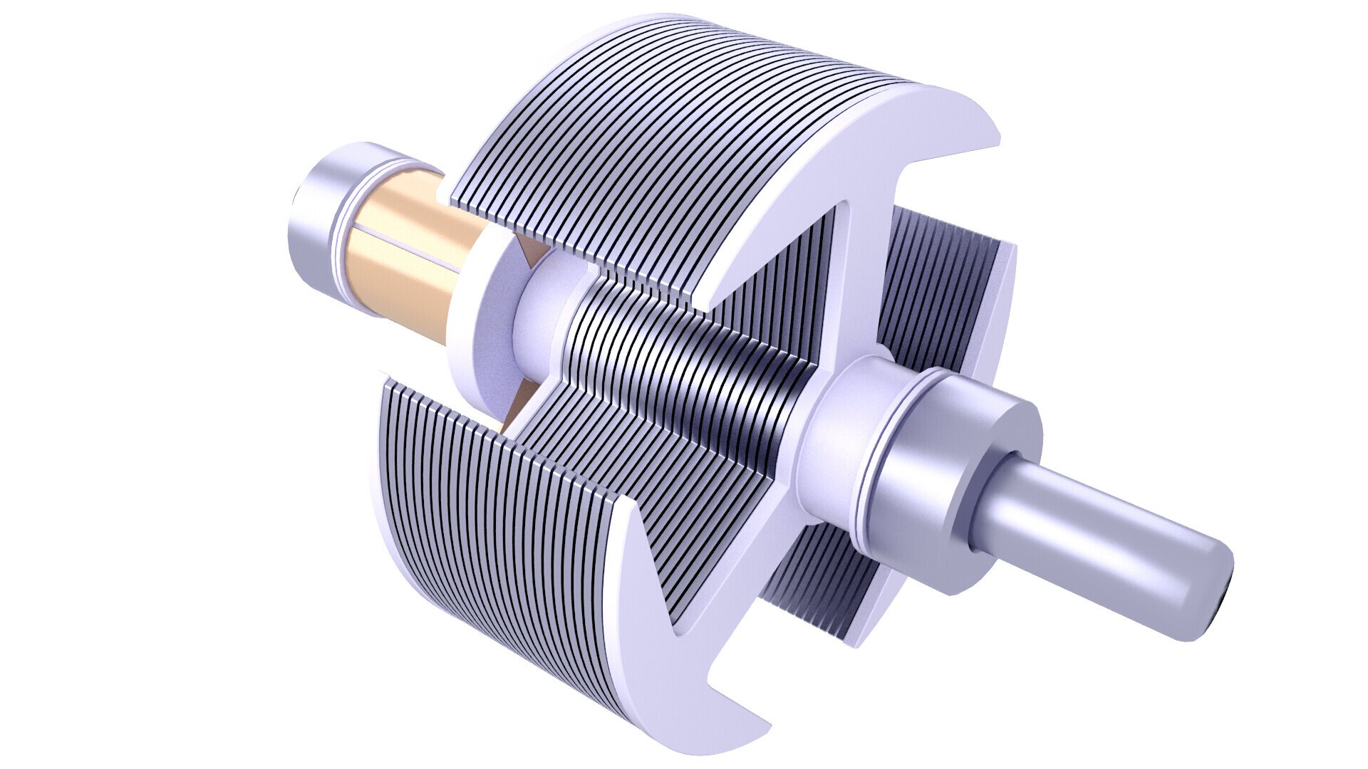 Brushed Electric Motor Rotor 78 3D Model - TurboSquid 2383786