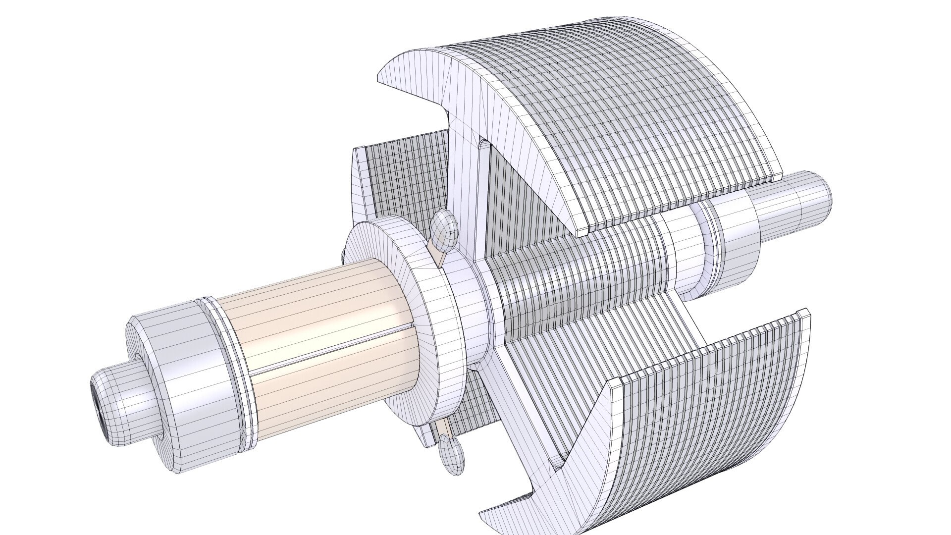 Brushed Electric Motor Rotor 78 3D Model - TurboSquid 2383786