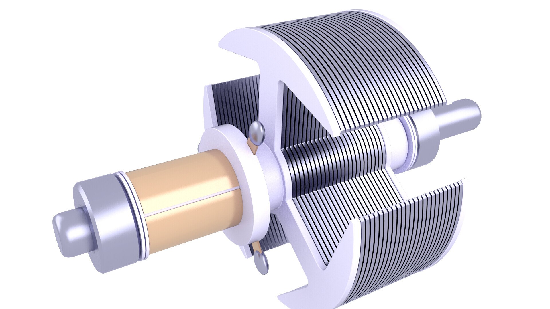 Brushed Electric Motor Rotor 78 3D Model - TurboSquid 2383786