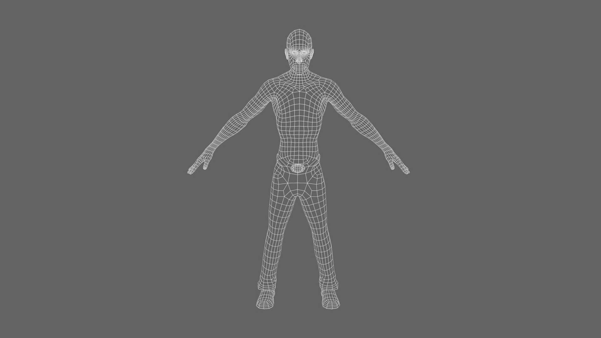 3d Model Character Male - Rigged