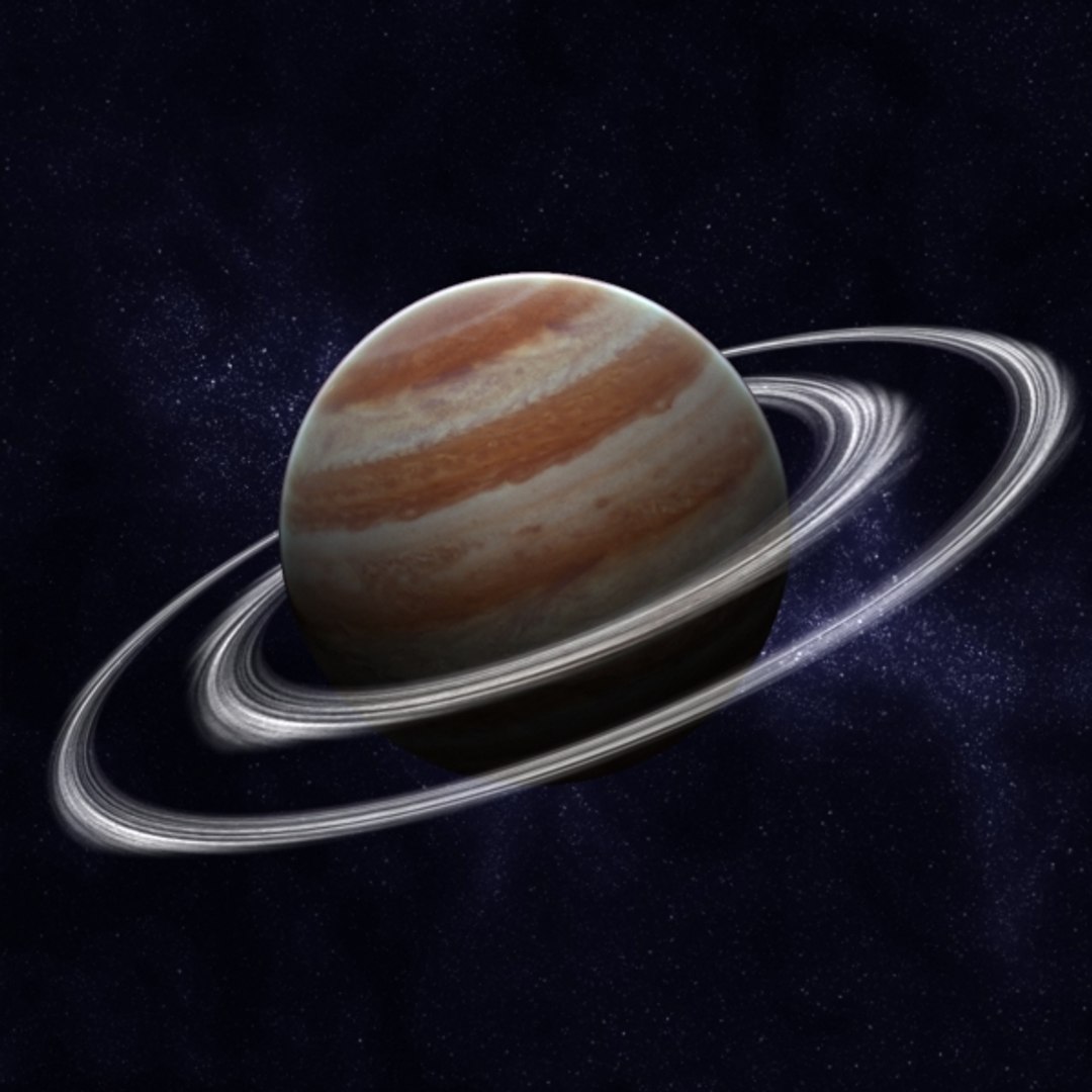3d gas giant model