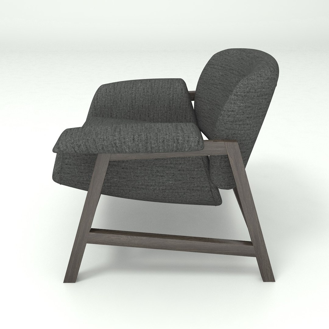 Agnese Armchair 3d Model
