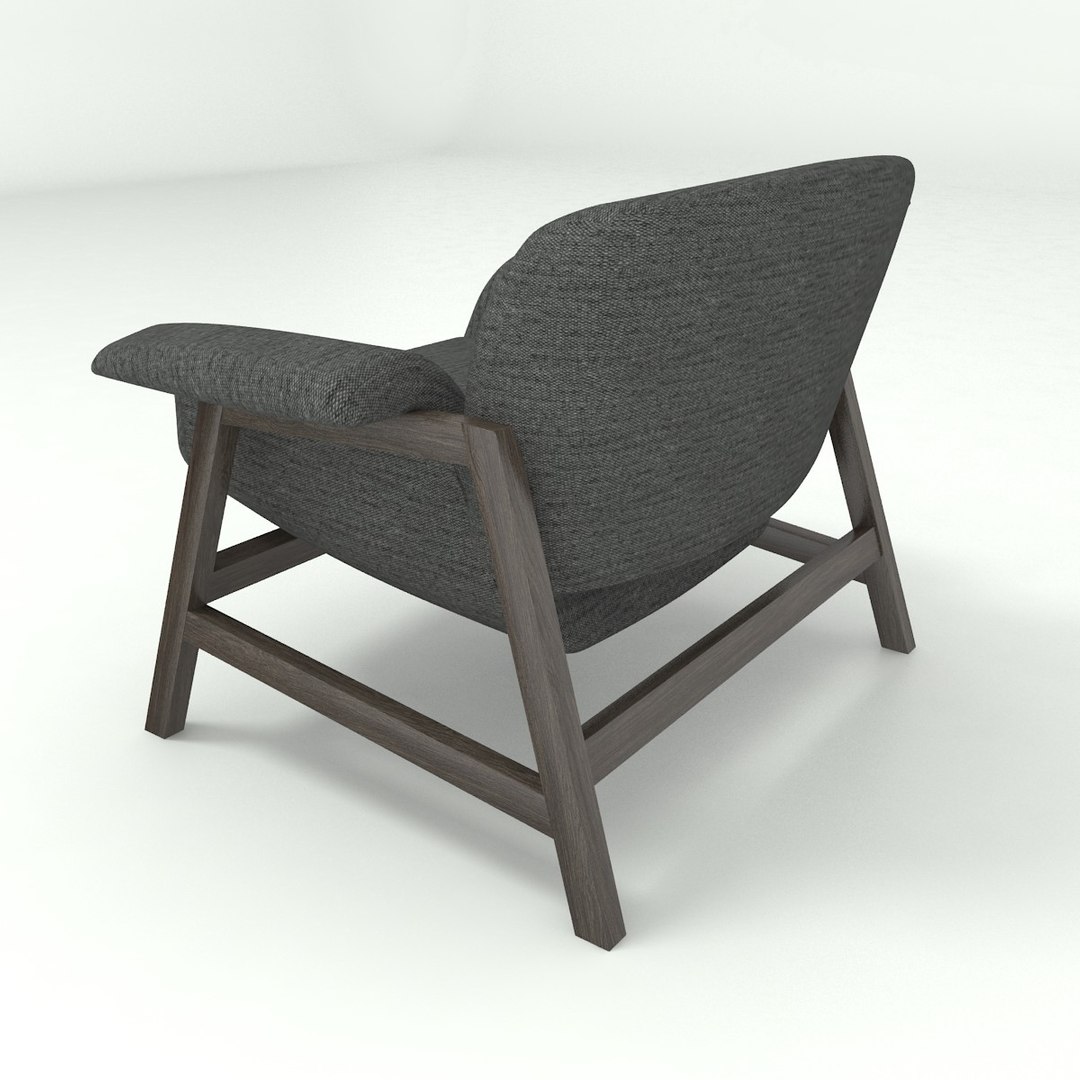 Agnese Armchair 3d Model