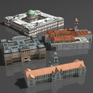 Museum 3D Models for Download | TurboSquid