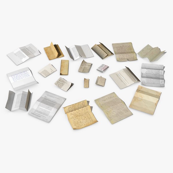 Folded Paper 3D 모델 - TurboSquid 1889423