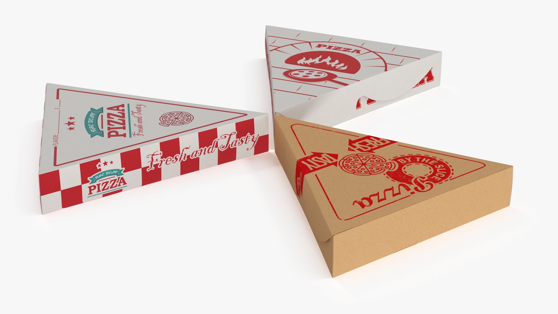 Pizza Boxes Collection 3D Model - TurboSquid 2181240