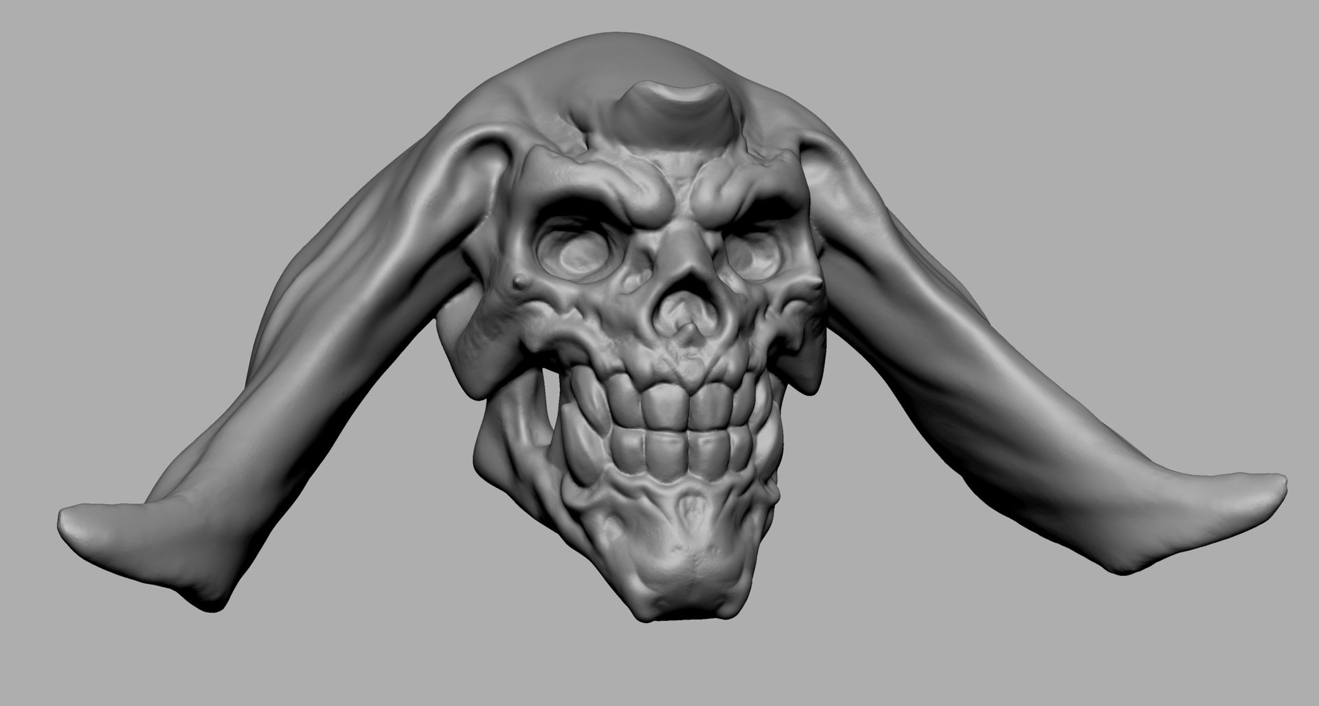 Stylized Skull 3D Model - TurboSquid 1497192