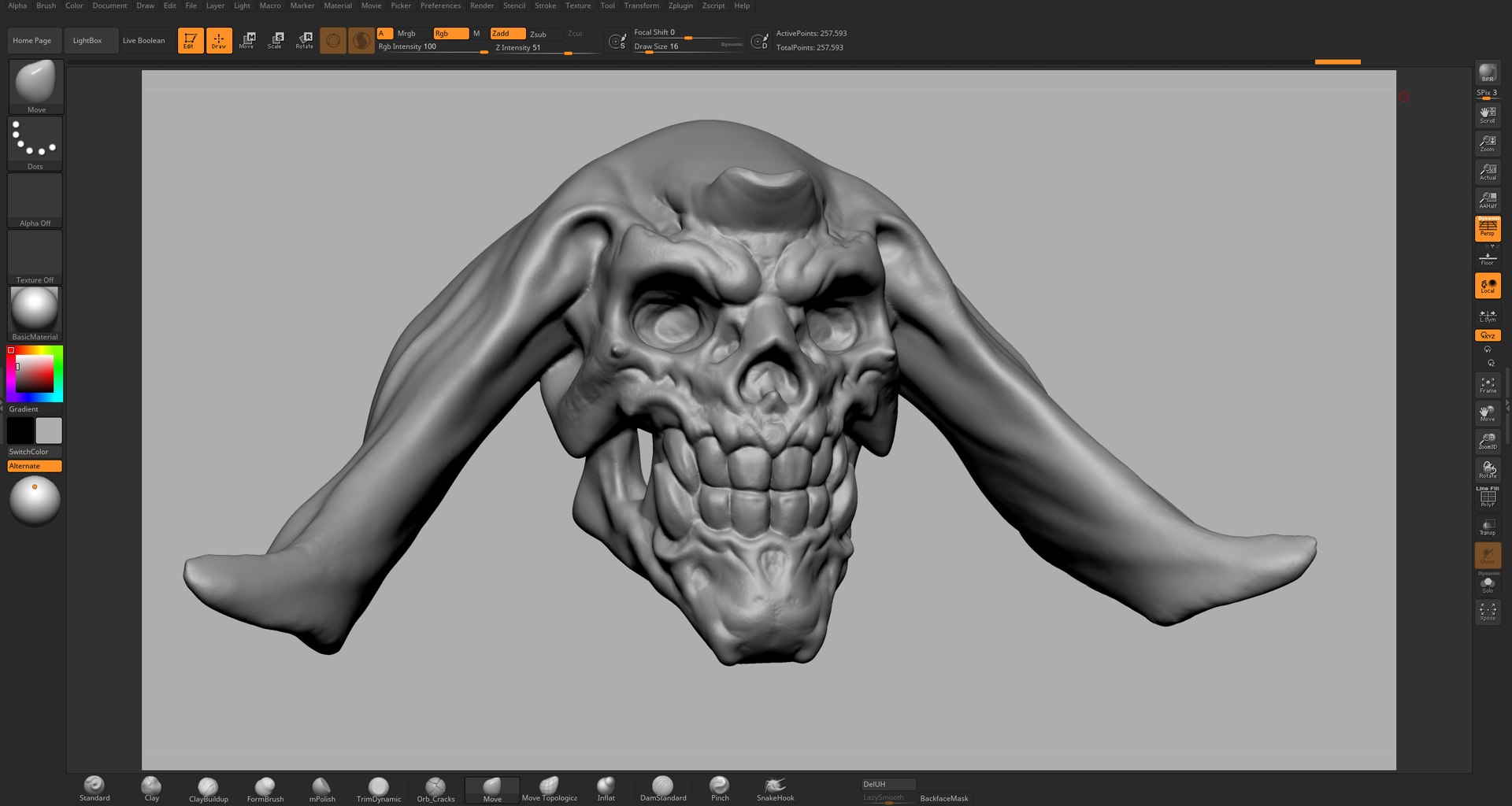 Stylized Skull 3D Model - TurboSquid 1497192