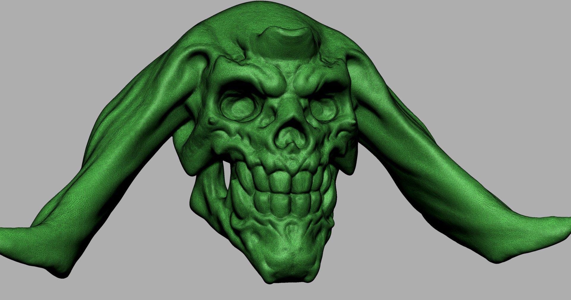 Stylized Skull 3D Model - TurboSquid 1497192