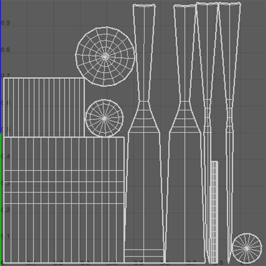 Medieval Chisels 06 3D - TurboSquid 2322305