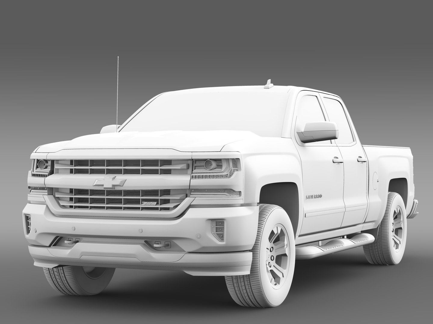 3d Chevrolet Silverado Lt Z71