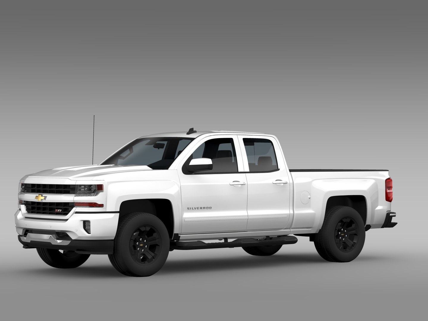 3d Chevrolet Silverado Lt Z71