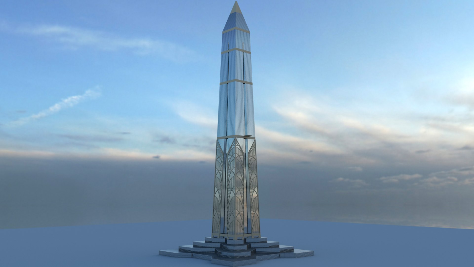 Oblisco Capitale model - TurboSquid 1807607