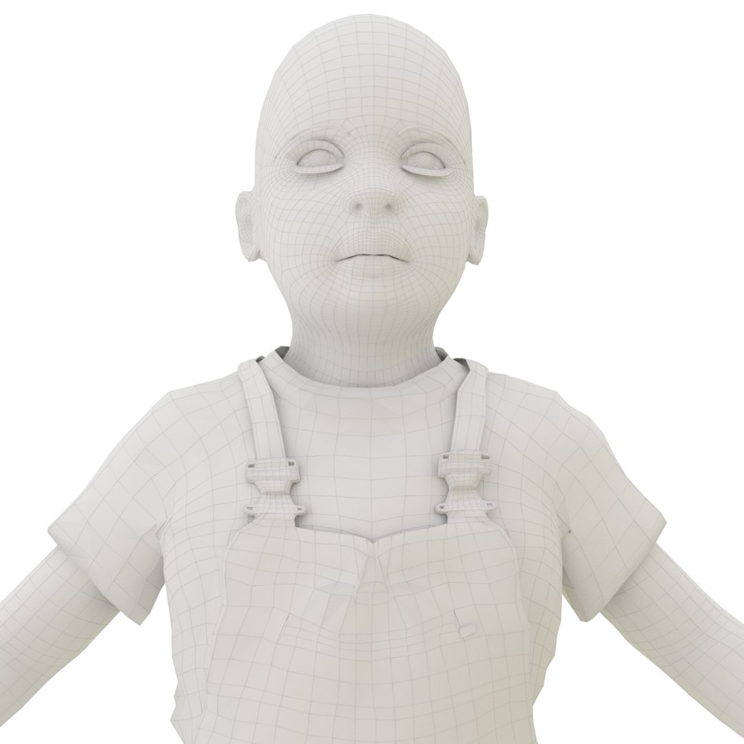 3D Blender Boy Years Old - TurboSquid 1350236