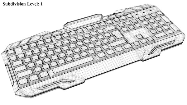 3D Three Computer Accessories - TurboSquid 1822850