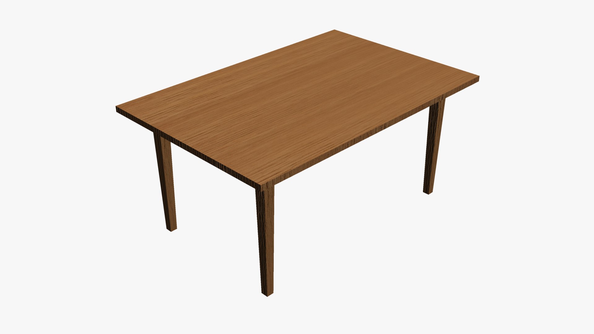 3D kitchen table model - TurboSquid 1670847