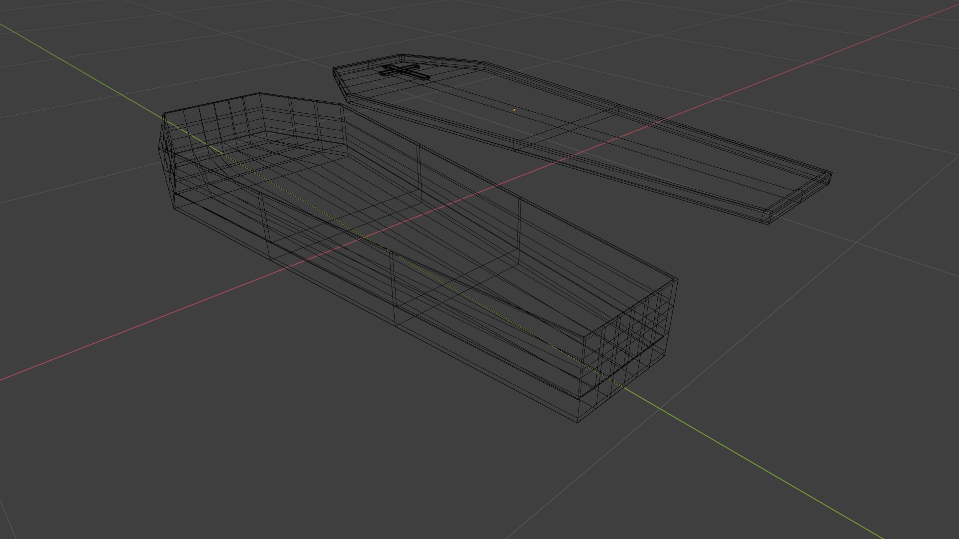 Coffin model - TurboSquid 1650081