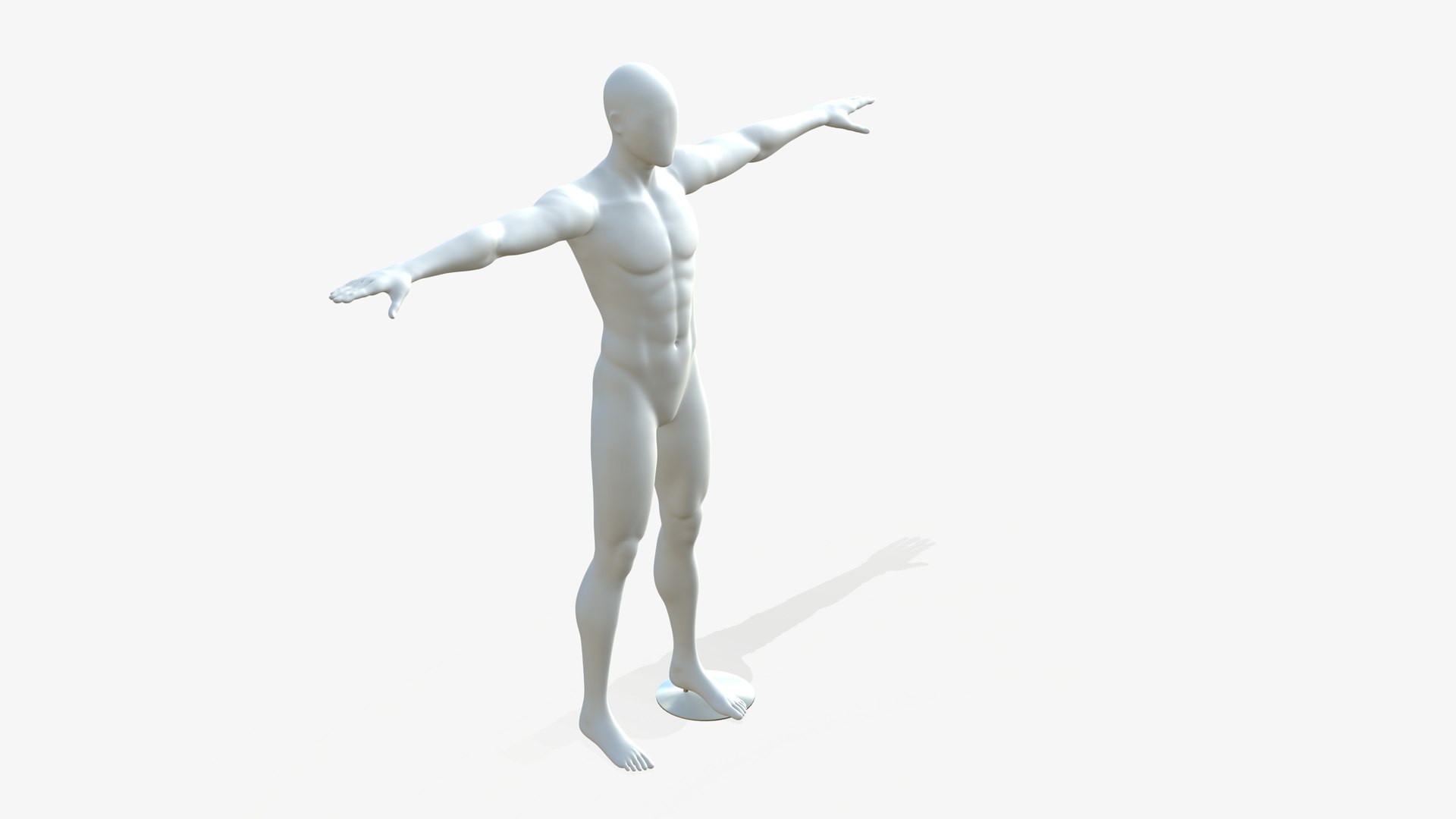 Mannequin T Pose Model - TurboSquid 2166894
